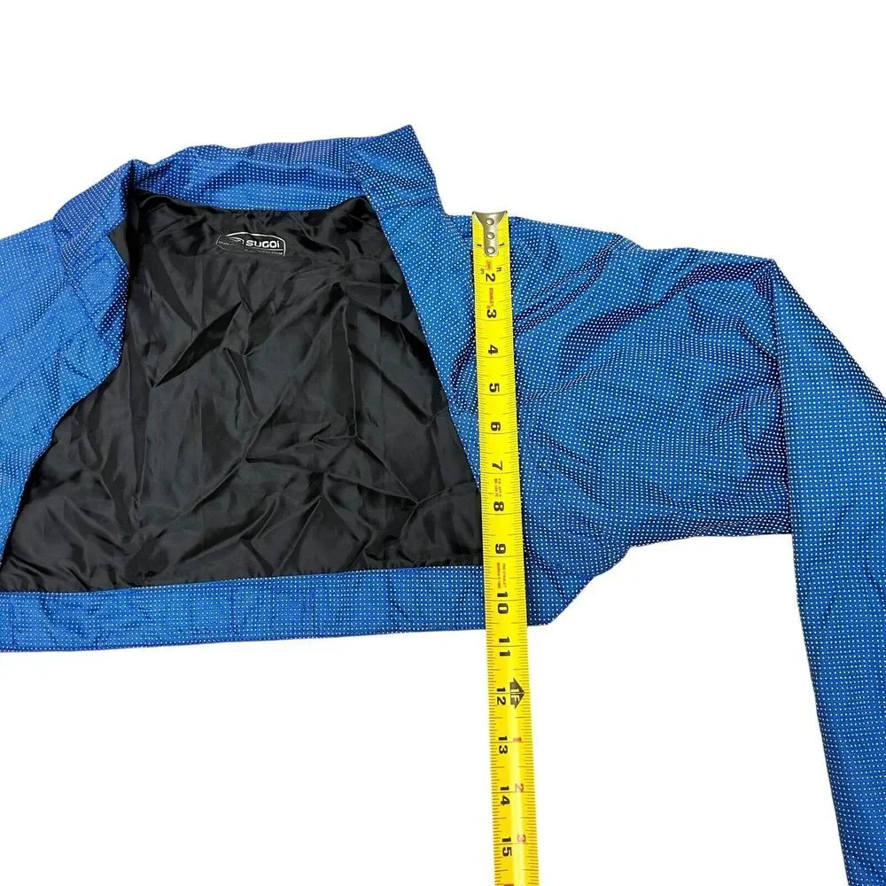 SUGOI | Jackets & Coats | Sugoi S Blue Crop Bike Cycle Rain Lightweight ...